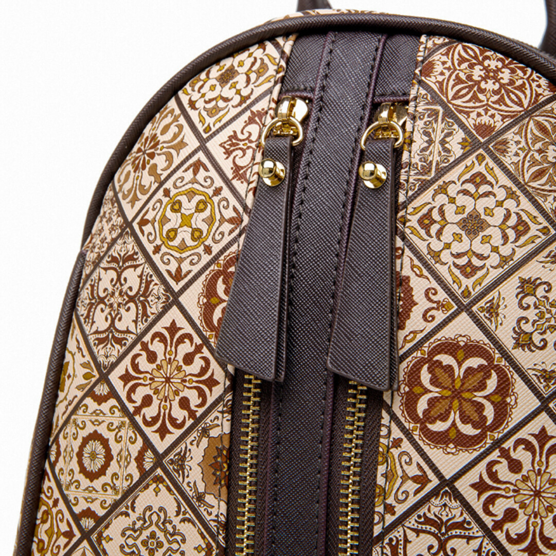CANDY BACKPACK - BATIK BD, BEIGE - Strawberry Queen
