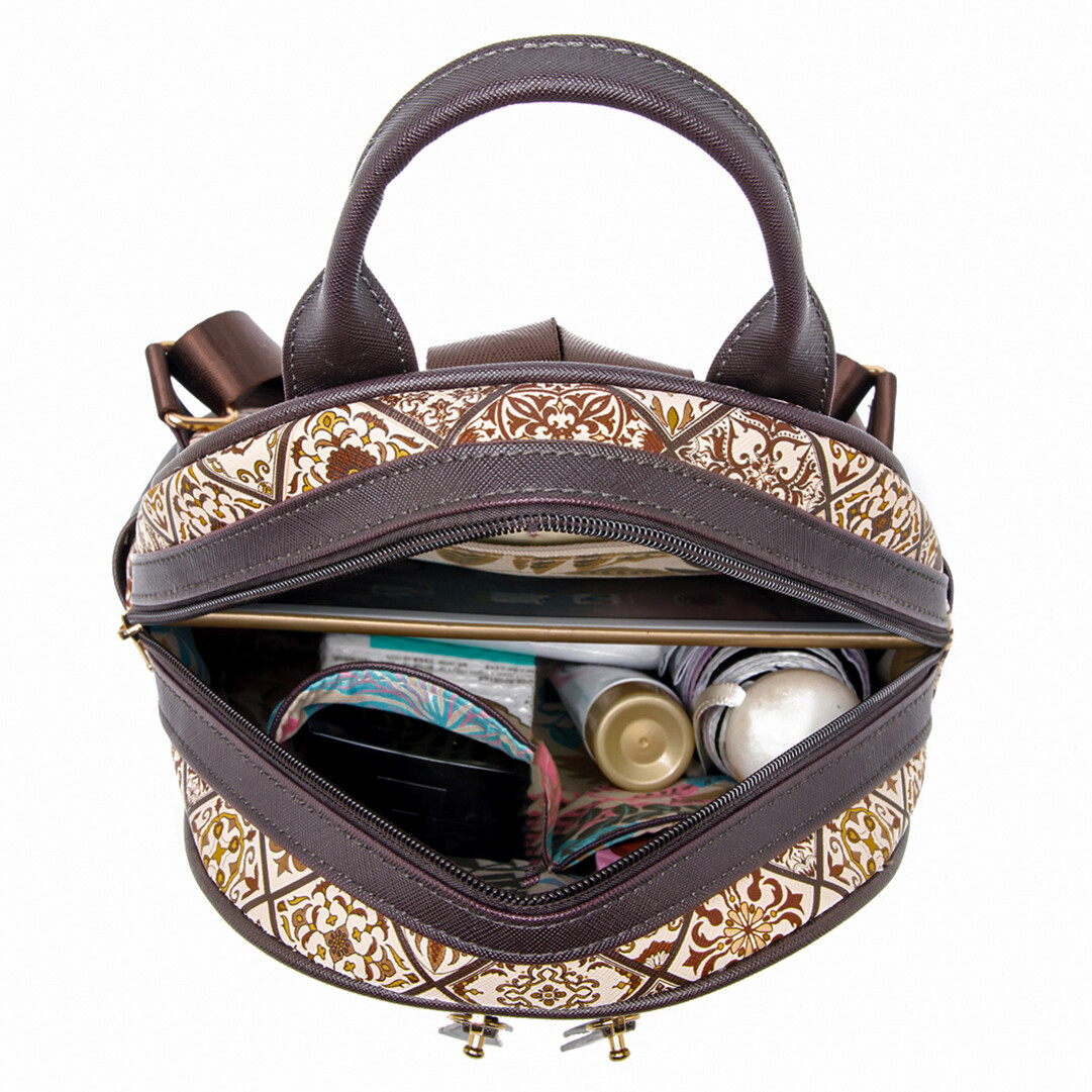 CANDY BACKPACK - BATIK BD, BEIGE - Strawberry Queen